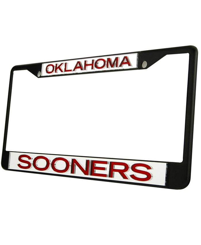 Stockdale Oklahoma Sooners Laser License Plate Frame - Macy's