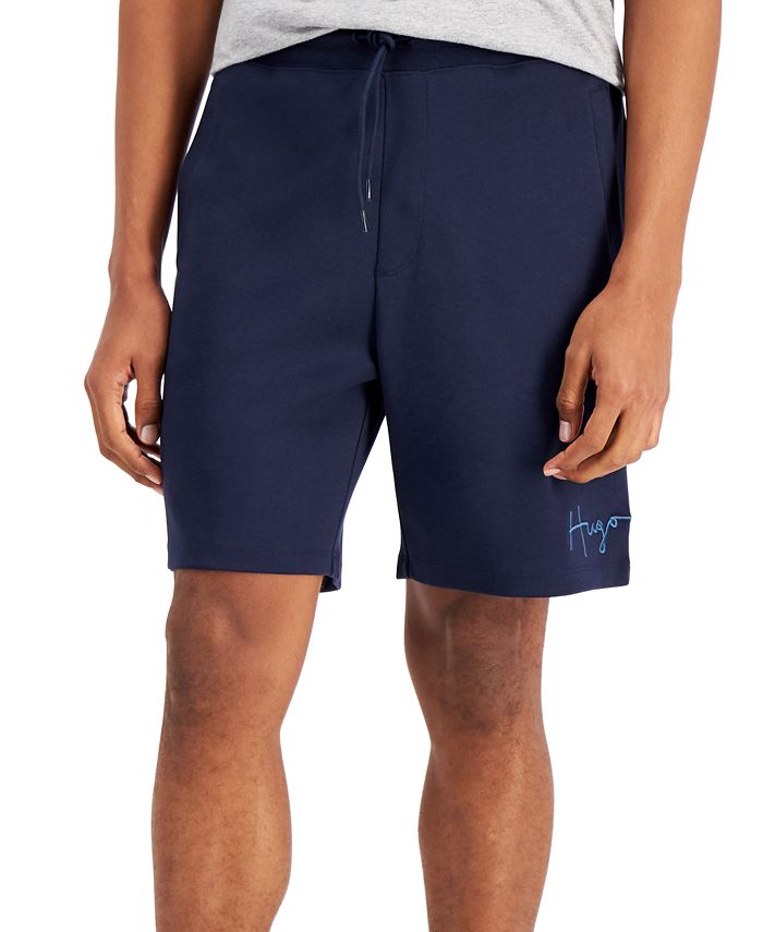 HUGO Boss Men's Script Logo Shorts - Macy's