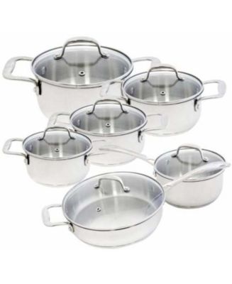 Alpine Cuisine Cookware Set, 12 Pieces - Macy's