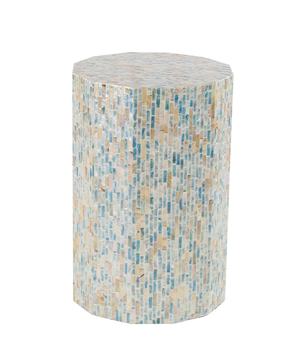 Click here for Contemporary Accent Table - Blue prices