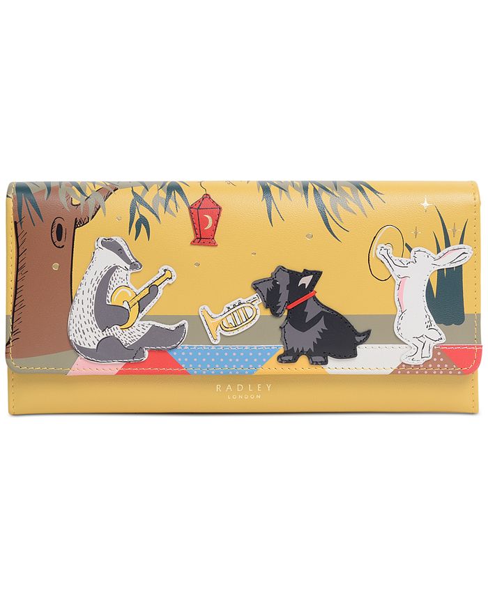 Radley London Large Leather Flap Wallet - Macy's