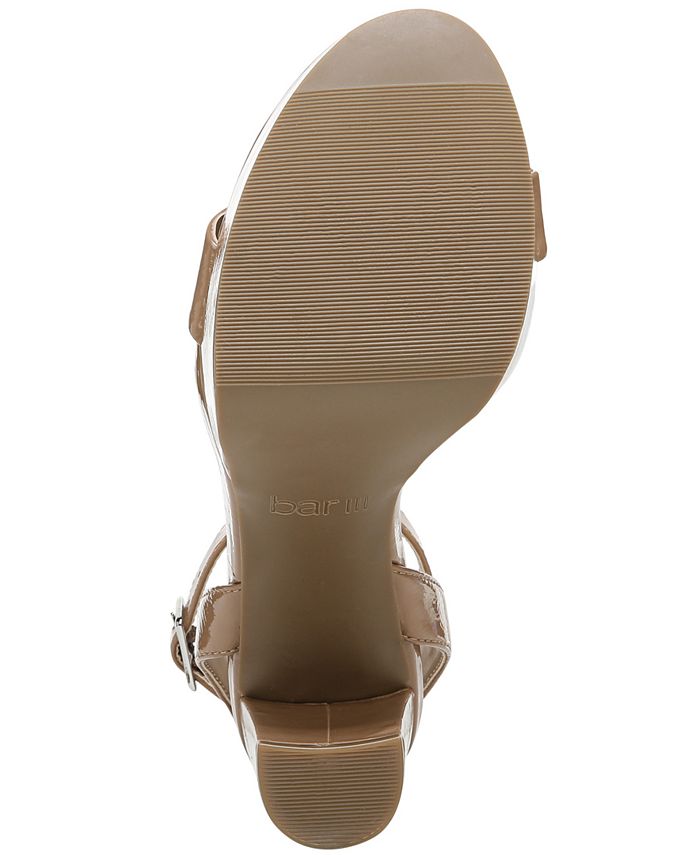 Bar III Ivy Platform Dress Sandals, Created for Macy's & Reviews ...