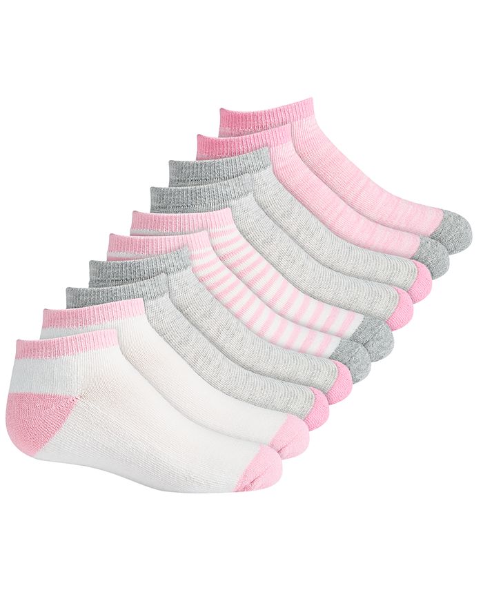 Keds Big Girls 10-Pack Low-Cut Sockss - Macy's