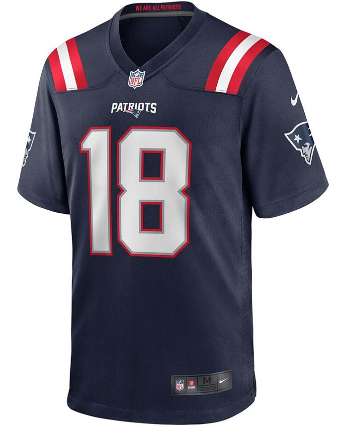 Nike Men's Matthew Slater Navy New England Patriots Game Player Jersey ...