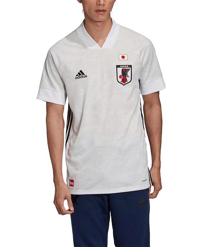 adidas Men's White Japan National Team 2020/21 Away Replica Jersey - Macy's