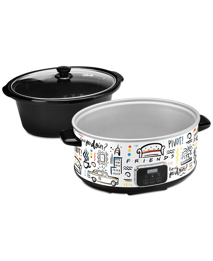 Friends 7-Qt Oval Slow Cooker - Macy's