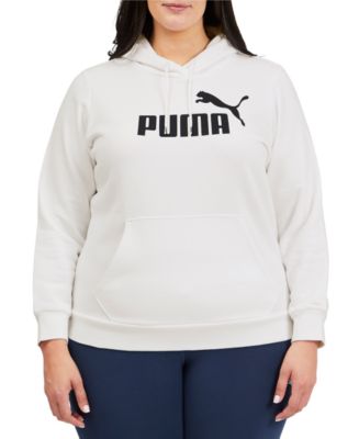 Puma Plus Size Logo Hoodie - Macy's