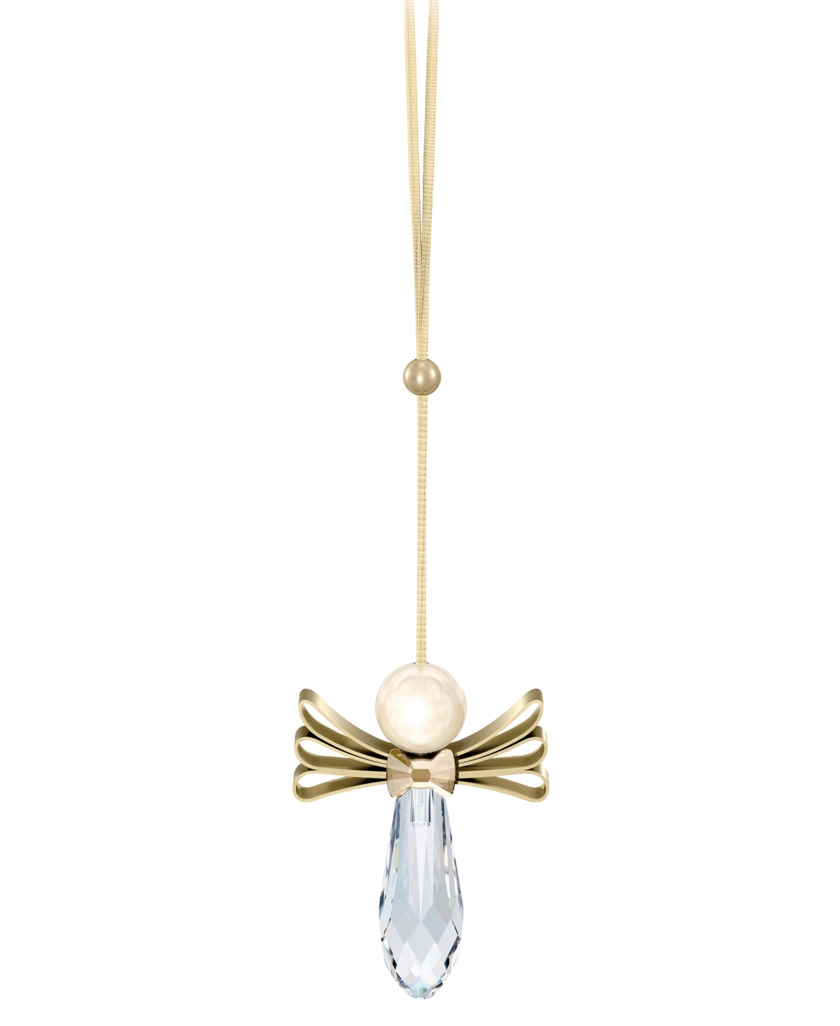 Click here for Swarovski Holiday Magic Angel Ornament  Small - Wh... prices