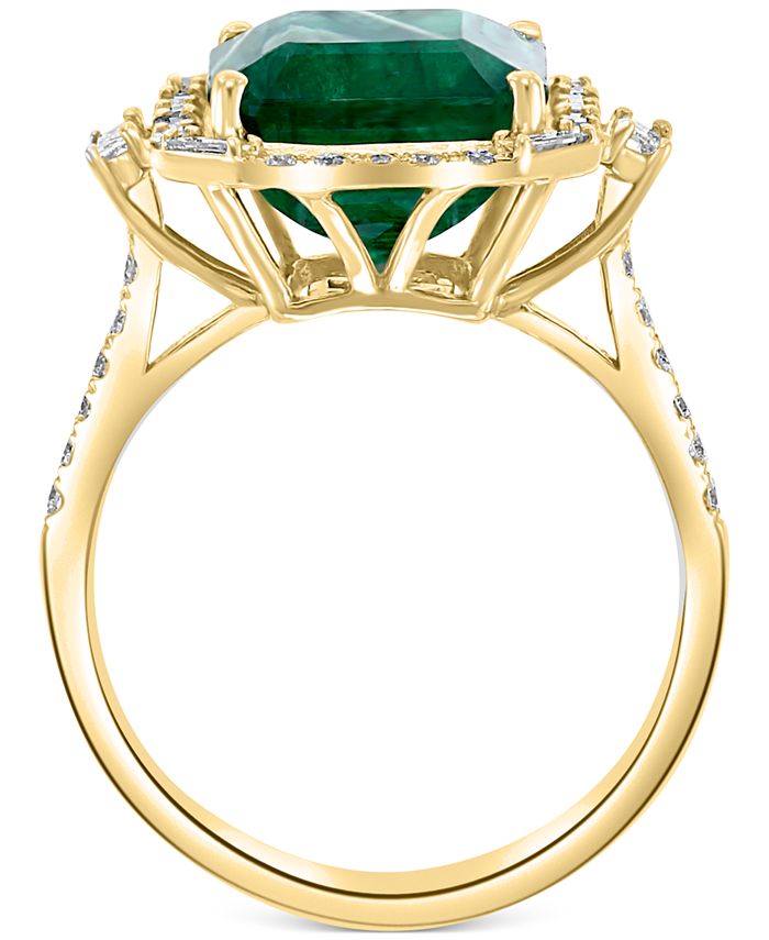 EFFY Collection EFFY® Emerald (5-1/2 ct. t.w.) & Diamond (1/2 ct. t.w ...