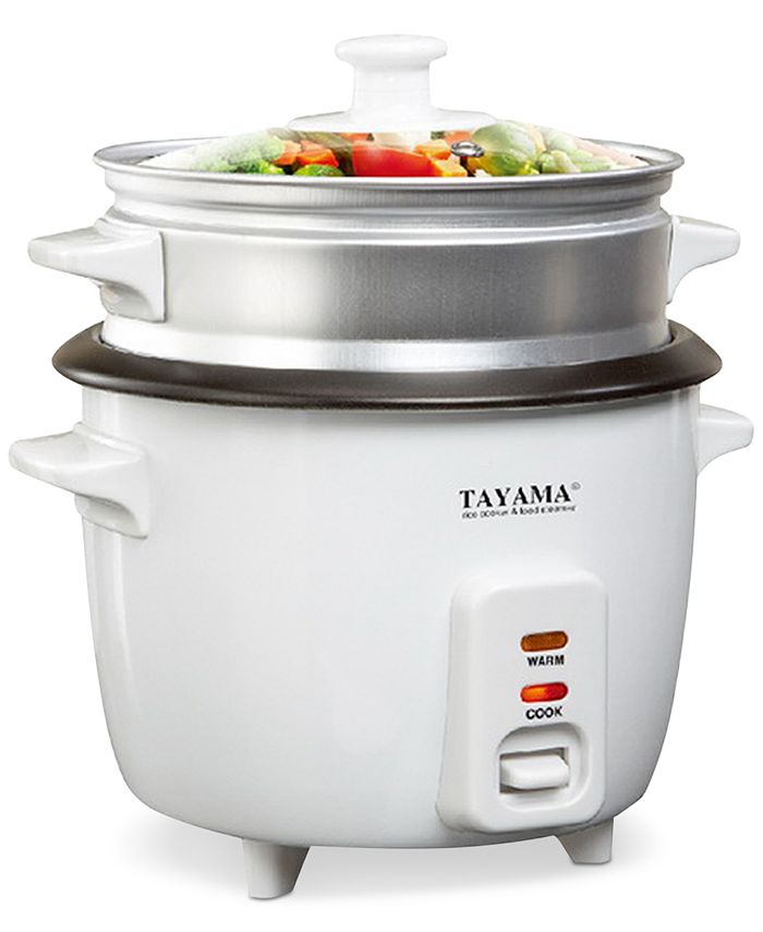 Tayama RC-8 Rice Cooker with Steam Tray 8 Cup - Macy's