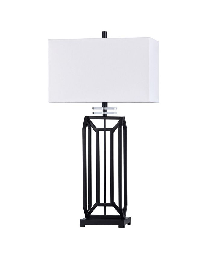 StyleCraft Home Collection Iron Table Lamp - Macy's