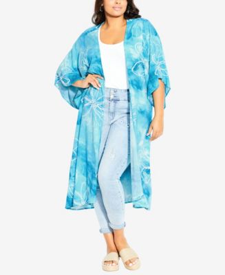 Plus Size Serene Duster - Macy's