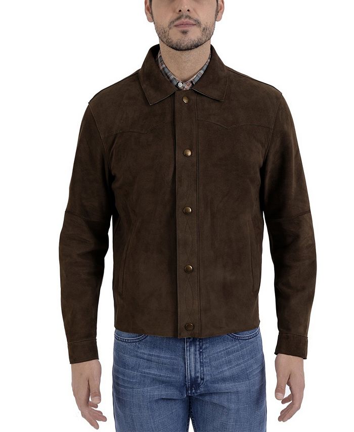 Frye Men's Leather Shirt - Macy's