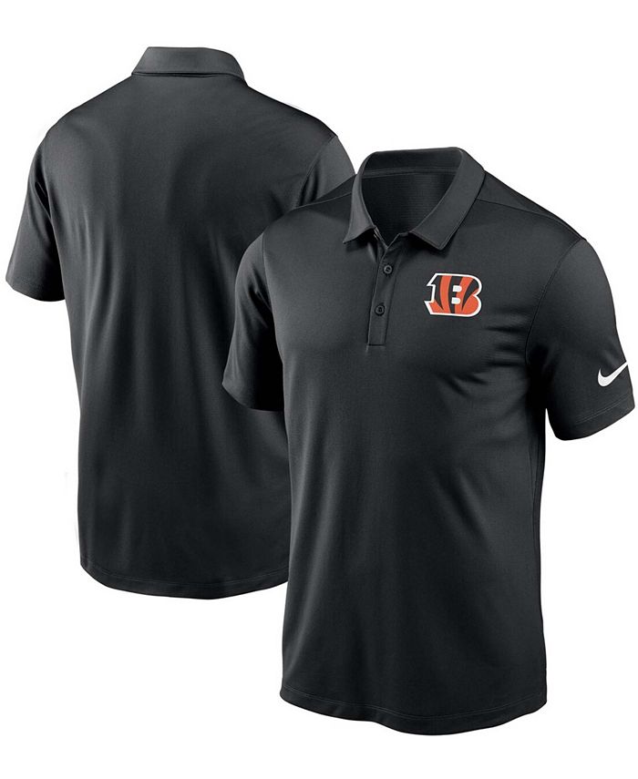 Nike Men's Cincinnati Bengals Fan Gear Franchise Performance Polo Shirt ...