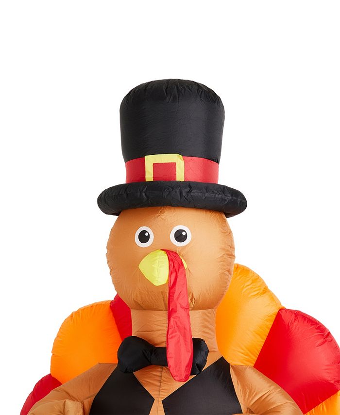 Glitzhome 8ft Lighted Inflatable Turkey Décor & Reviews - Shop All ...