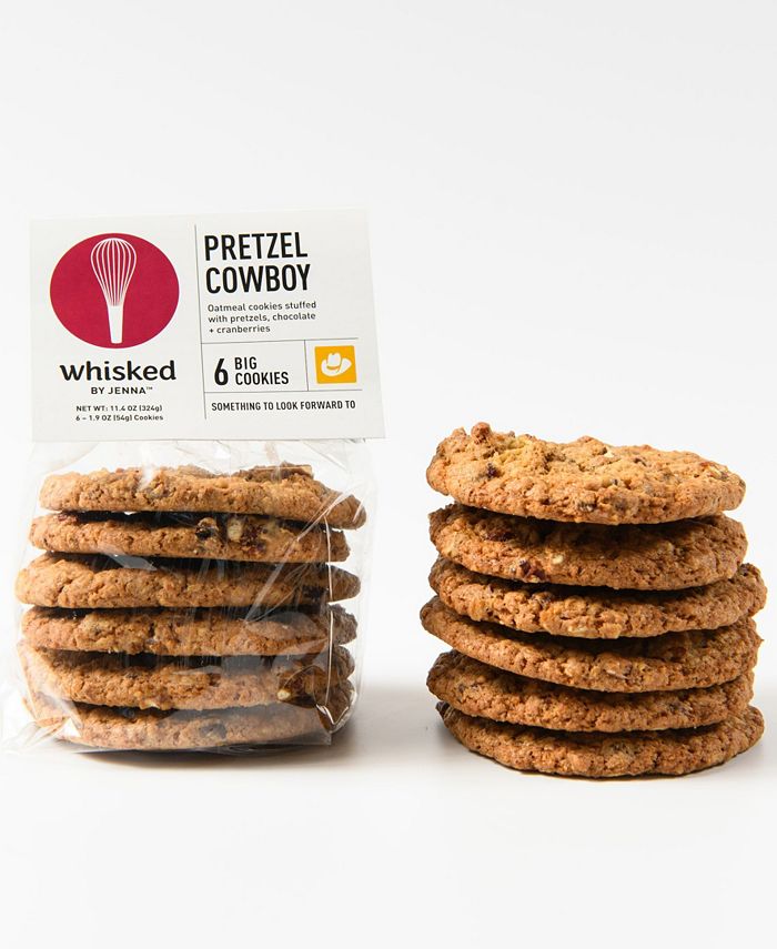 Whisked Pretzel Cowboy Oatmeal, Chocolate & Cranberry Cookies, 12 Piece ...