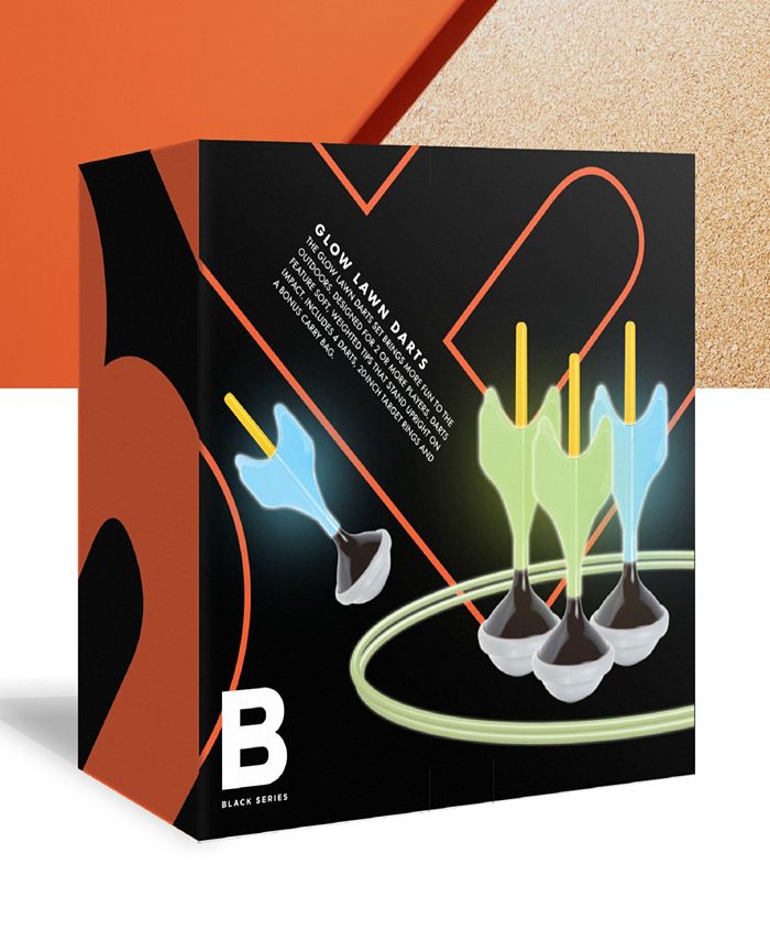 Black Series Glow in The Dark Outdoor Lawn Dart Set - Macy's