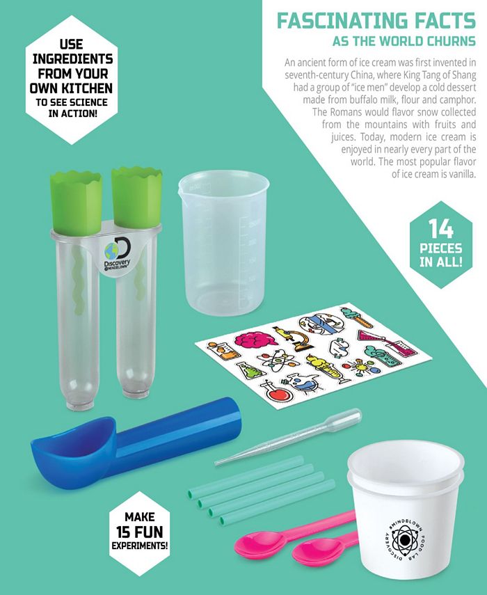 Discovery #MINDBLOWN Food Science Kit Frozen Treats, Created for Macy's ...