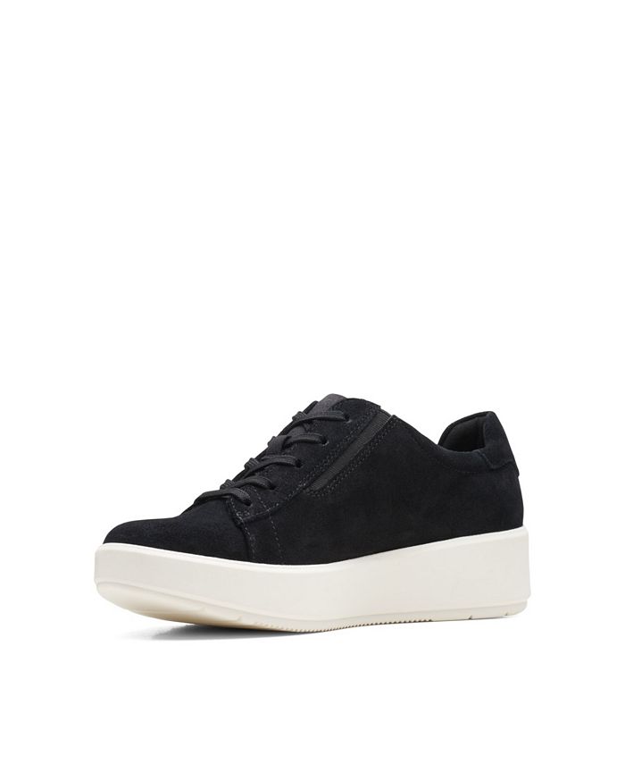 Clarks Women's Collection Layton Lace Sneaker Shoes - Macy's