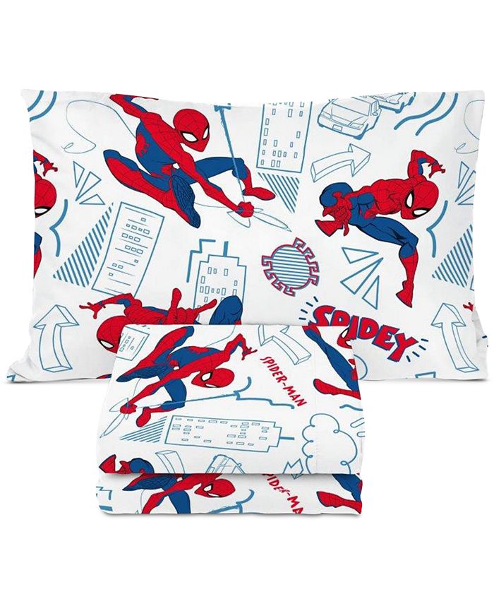 Spider-Man 3-Pc. Twin Sheet Set - Macy's