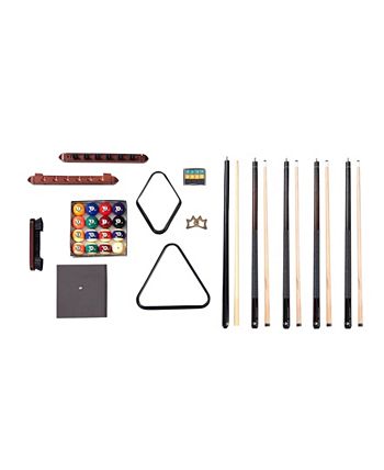 HB Home Blake Pool Table 4 Piece Set (Pool table, Dining Top, and 2 ...