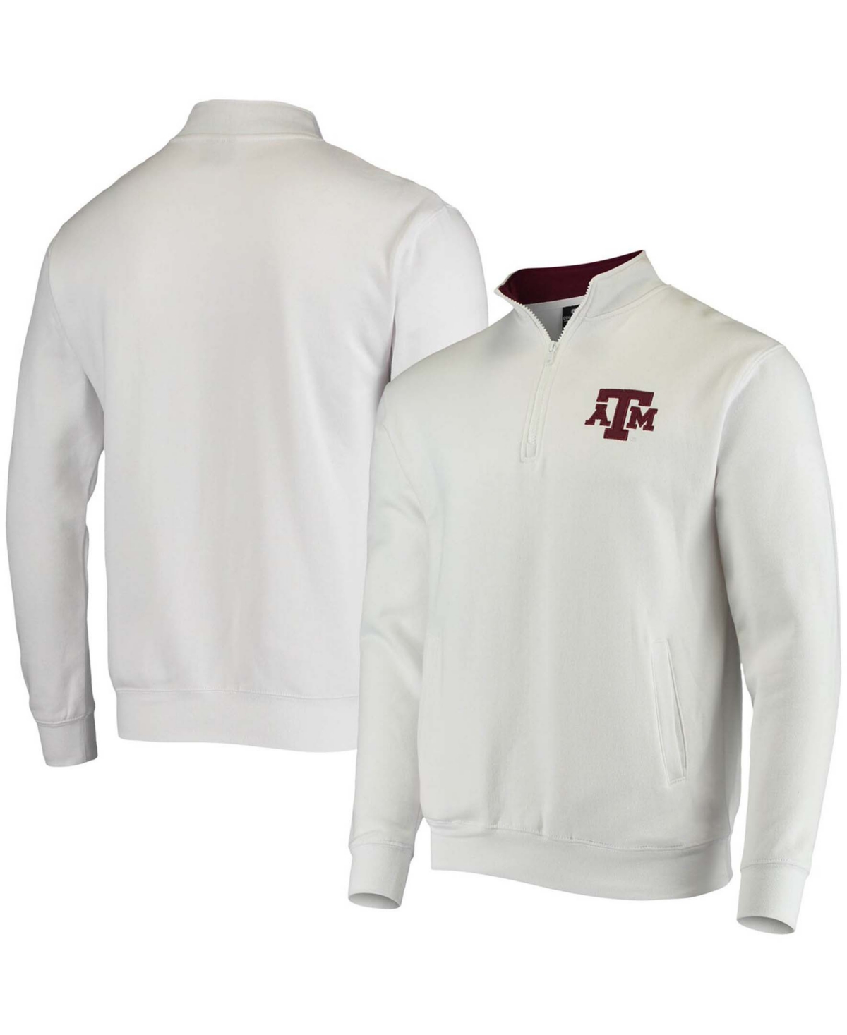 Click here for Mens White Texas A M Aggies Tortugas Logo Quarter-... prices