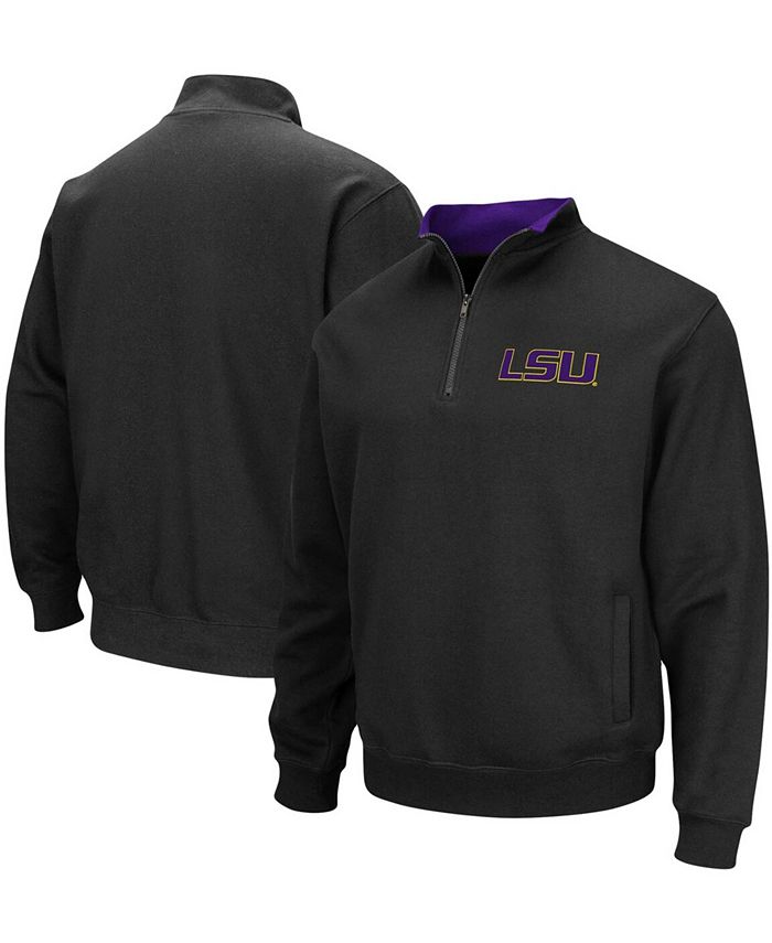 Colosseum Men's Black LSU Tigers Tortugas Logo Quarter-Zip Jacket - Macy's