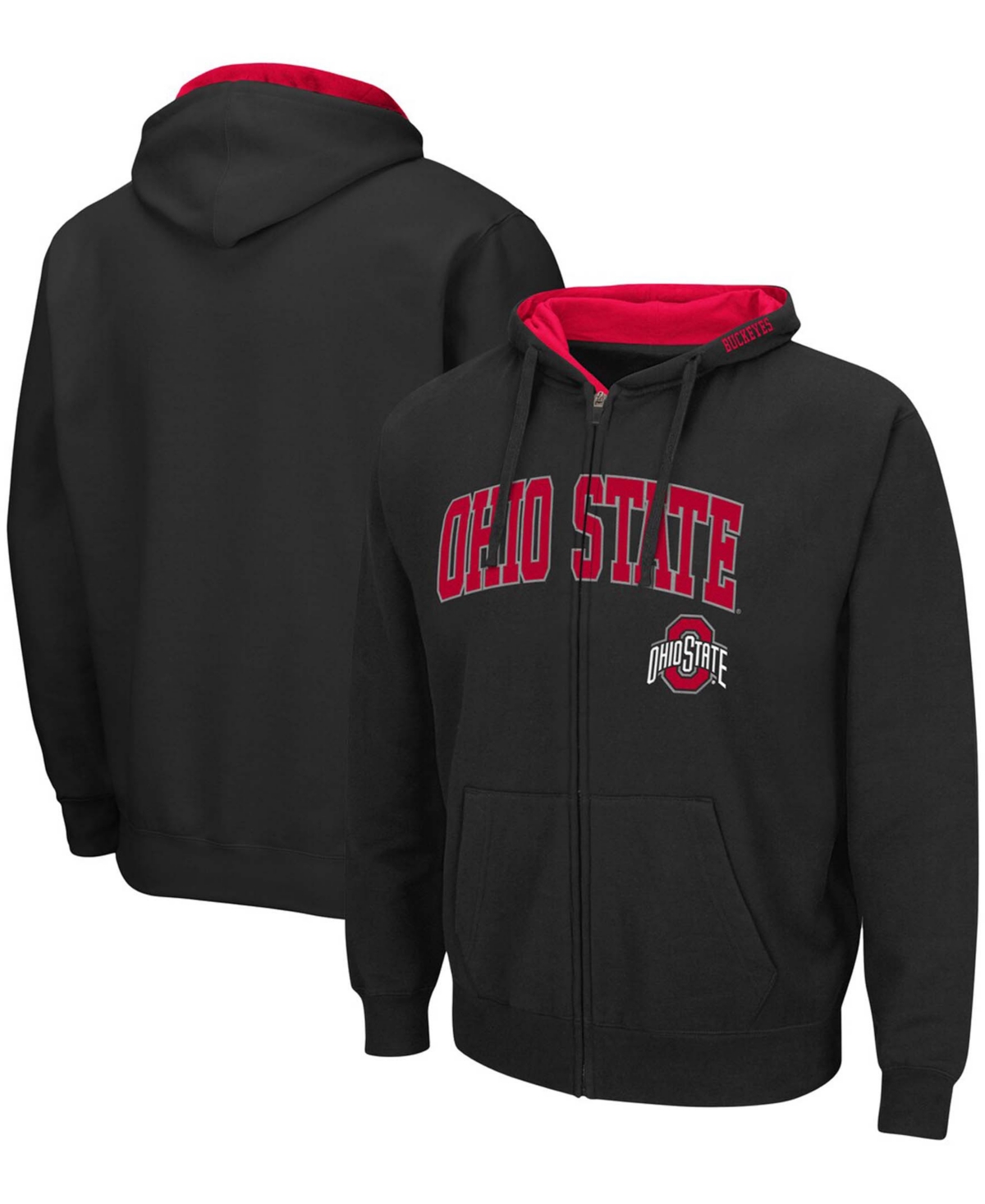Click here for Mens Black Ohio State Buckeyes Arch Logo 3.0 Full-... prices