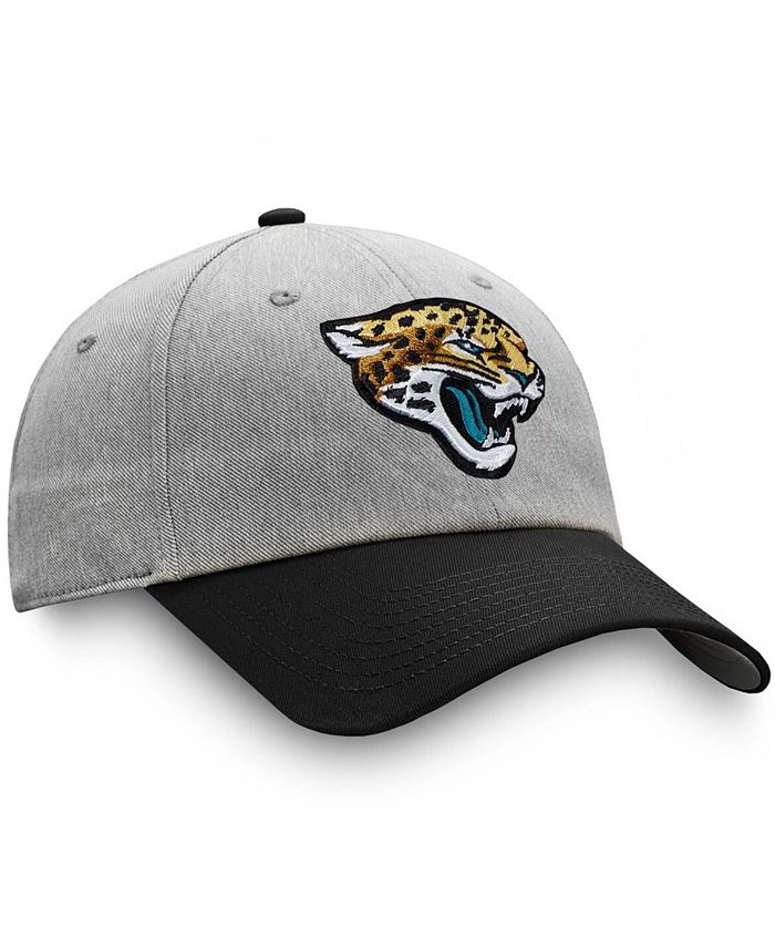 Fanatics Men's Heather Gray, Black Jacksonville Jaguars Two-Tone ...