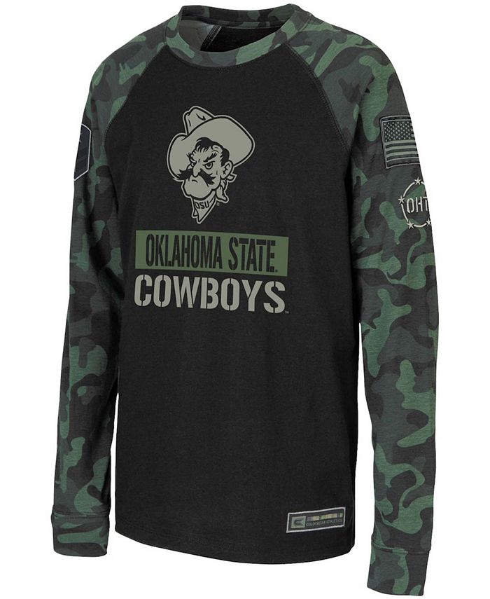 Colosseum Big Boys Black, Camo Oklahoma State Cowboys OHT Military - Inspired Appreciation ...