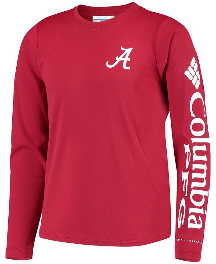 Columbia Big Boys Crimson Alabama Crimson Tide PFG Terminal Tackle Long ...