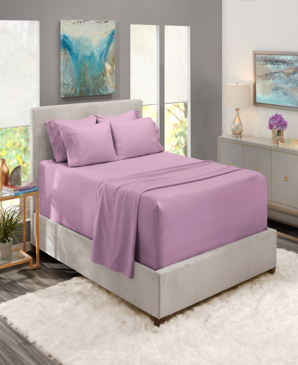 Click here for Nestl Extra Deep Pocket 6-Pc. Sheet Set  Full - La... prices