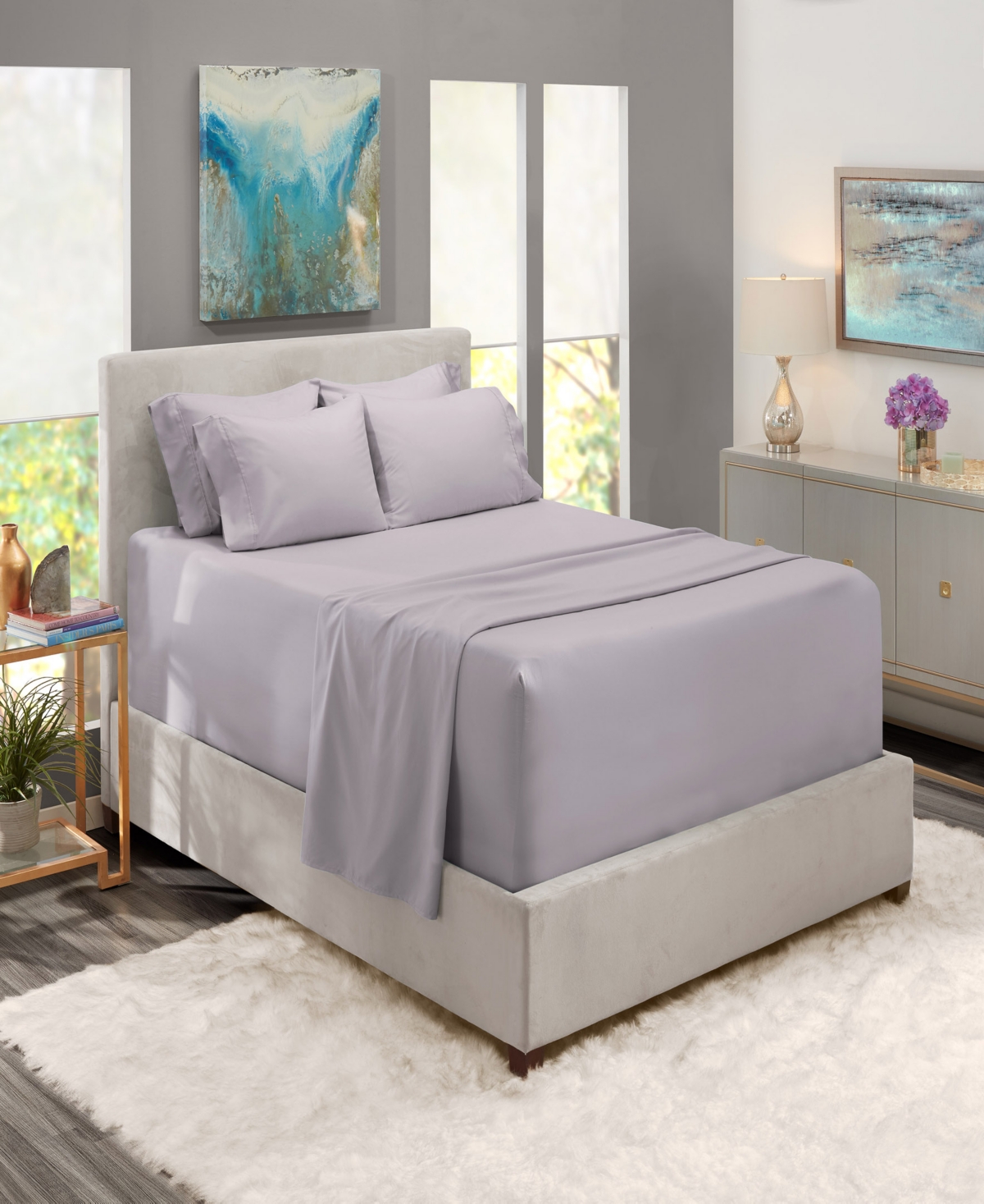 Click here for Nestl Extra Deep Pocket 6-Pc. Sheet Set  Full - Li... prices