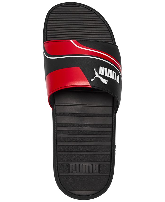 Puma Men's Cool Cat Tech Slide Sandals from Finish Line - Macy's