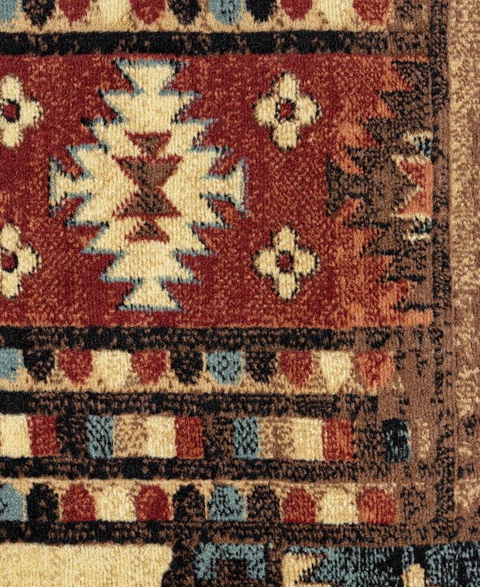 Global Rug Designs Teton Bear Area Rug - Macy's