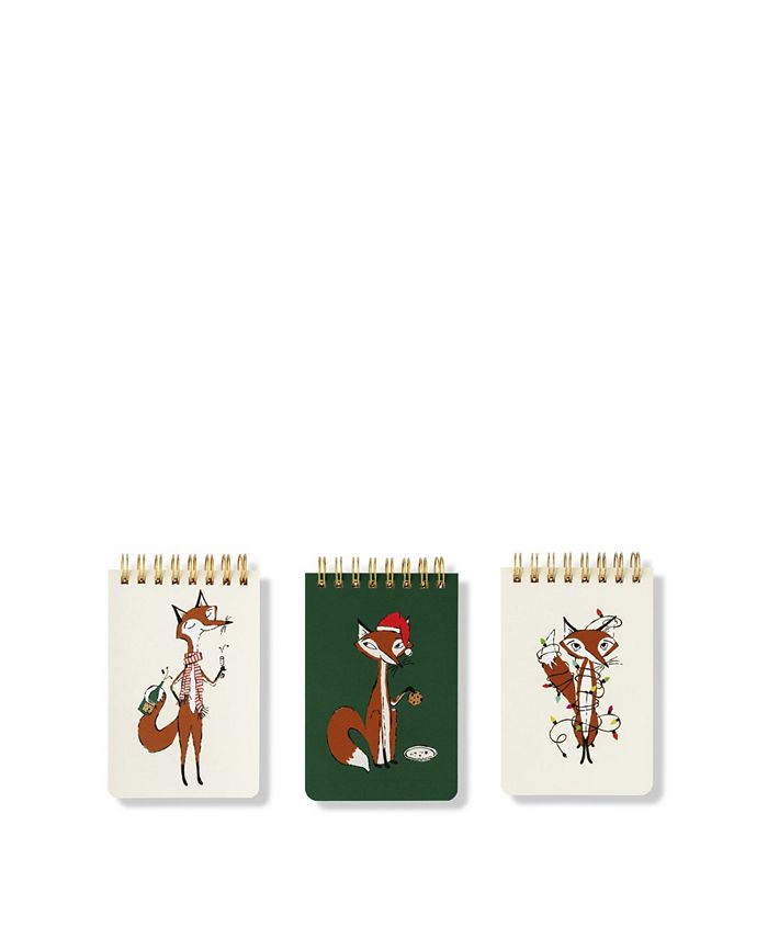Kate Spade Spiral Notepad Set, 3 Pieces - Macy's