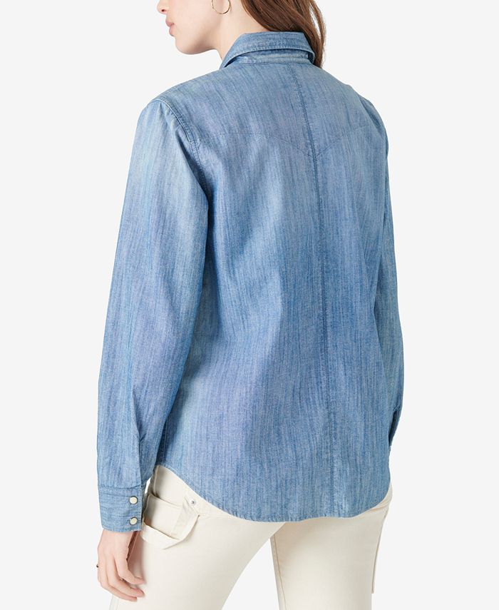 Lucky Brand Denim Western Snap-Front Shirt - Macy's