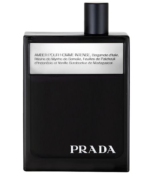 Prada Men's Amber Pour Homme Intense Eau de Parfum Spray, 3.4 oz - Shop ...