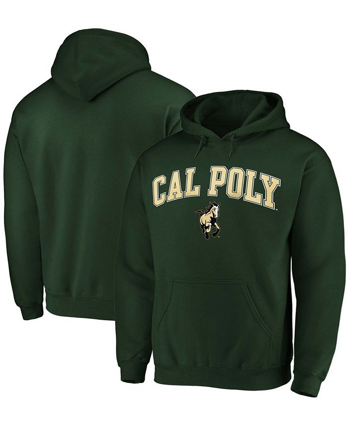 Fanatics Men's Green Cal Poly Mustangs Campus Pullover Hoodie - Macy's