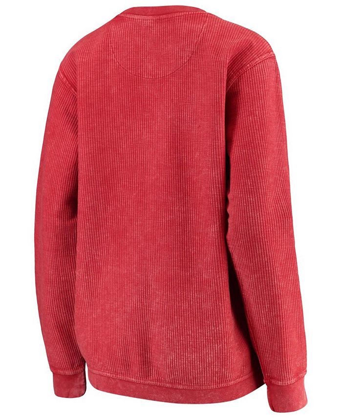 Pressbox Women's Red Texas Tech Red Raiders Comfy Cord Vintage-Like ...