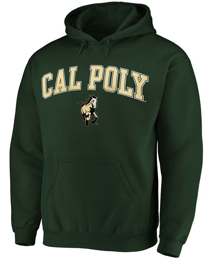 Fanatics Men's Green Cal Poly Mustangs Campus Pullover Hoodie - Macy's