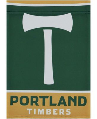 Multi Portland Timbers 12" x 18" Team Double-Sided Garden Flag - Macy's
