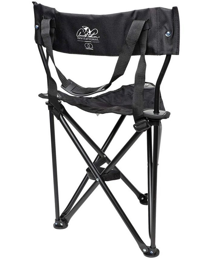 Tournament Solutions Black Arnold Palmer Invitational Spectator Stool ...