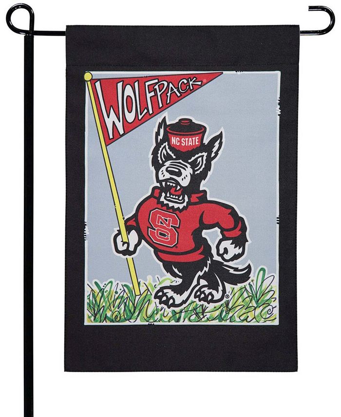 Magnolia Lane Multi NC State Wolfpack 12" x 18" Mascot Double-Sided ...