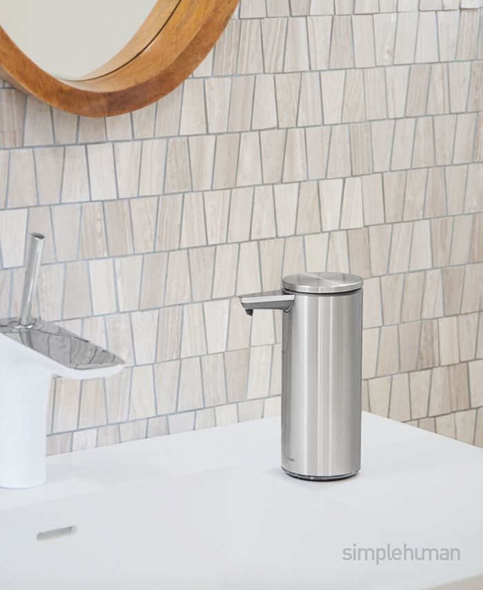 simplehuman Rechargeable Sensor Soap Pump, 9 oz - Macy's