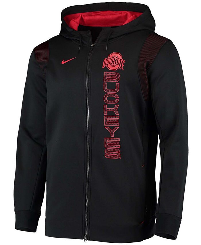 Nike Men's Ohio State Buckeyes 2021 Sideline Performance Full-Zip ...