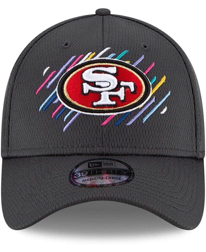 New Era Men's San Francisco 49ers 2021 Crucial Catch 39THIRTY Flex Cap ...