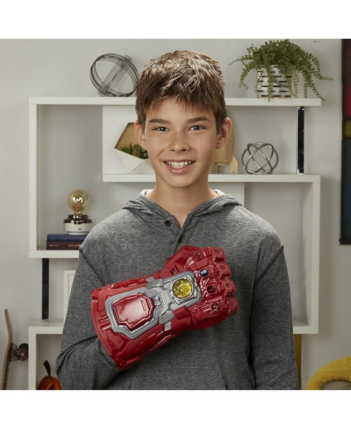 Marvel Avengers: Endgame Red Infinity Gauntlet Electronic Fist Roleplay ...