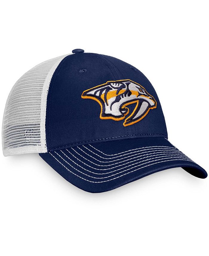 Fanatics Men's Navy Nashville Predators Core Primary Logo Trucker ...