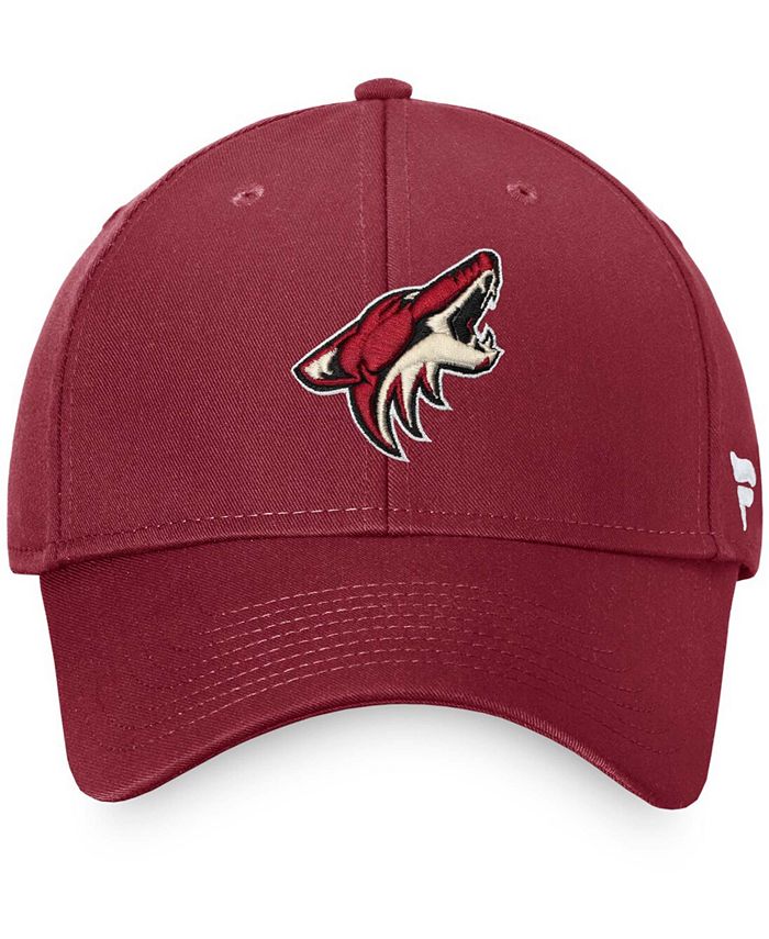 Fanatics Men's Garnet Arizona Coyotes Core Adjustable Hat - Macy's